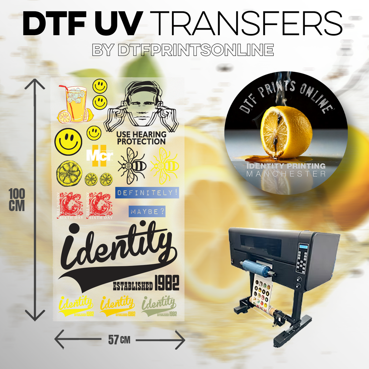 Custom DTF UV Transfers Gang Sheet – DTF Prints Online
